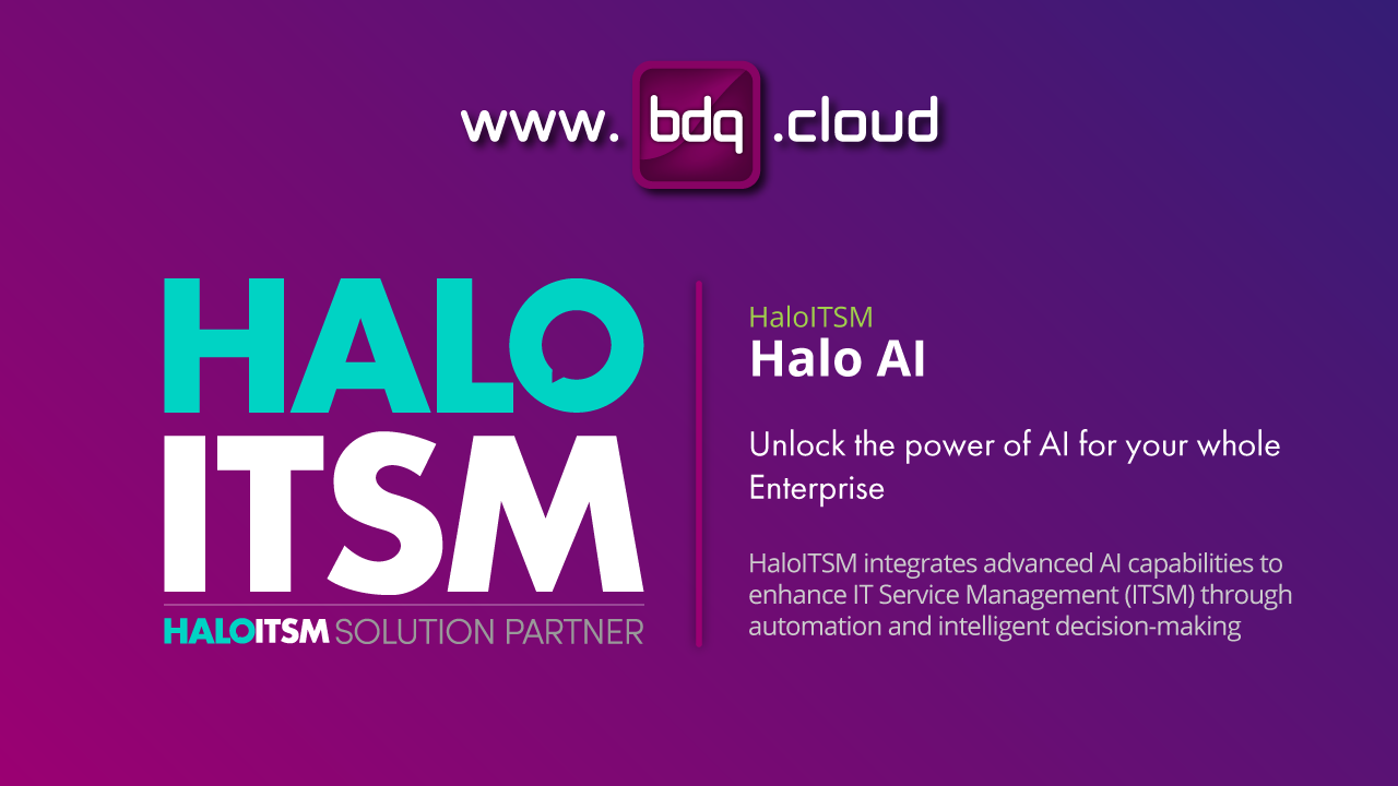 HaloITSM | Halo AI | BDQ