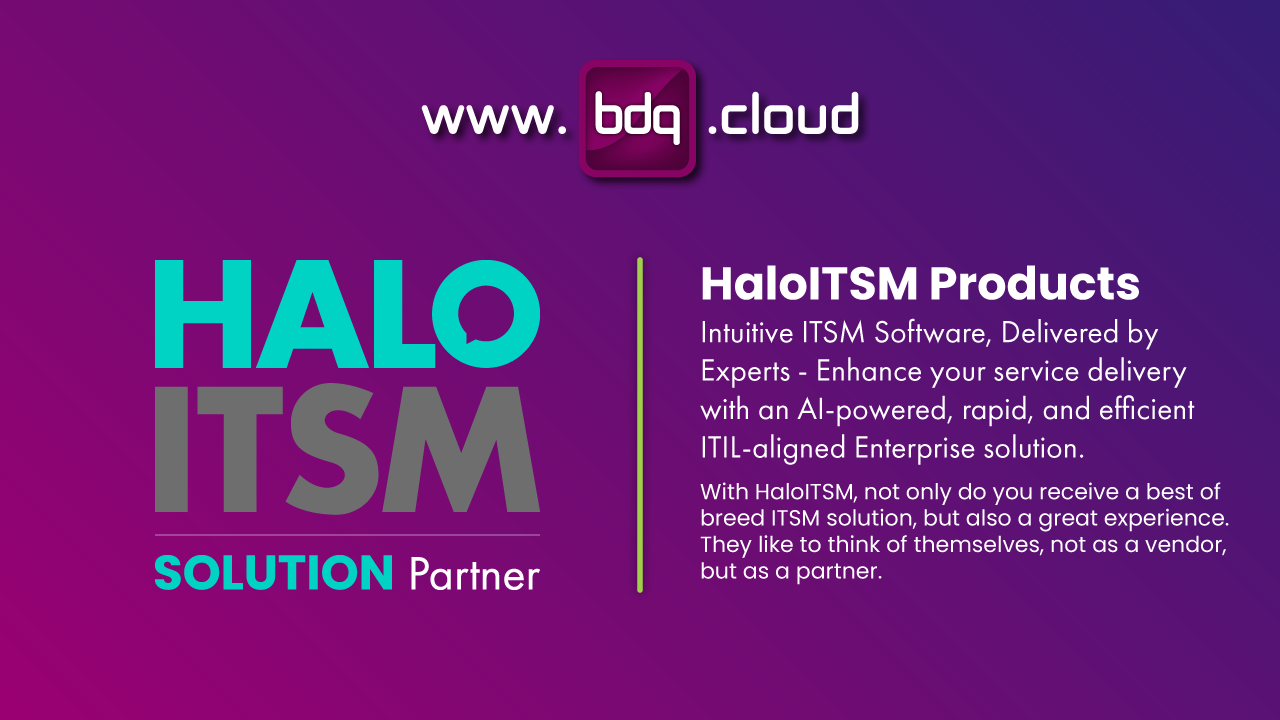 HaloITSM Products | BDQ