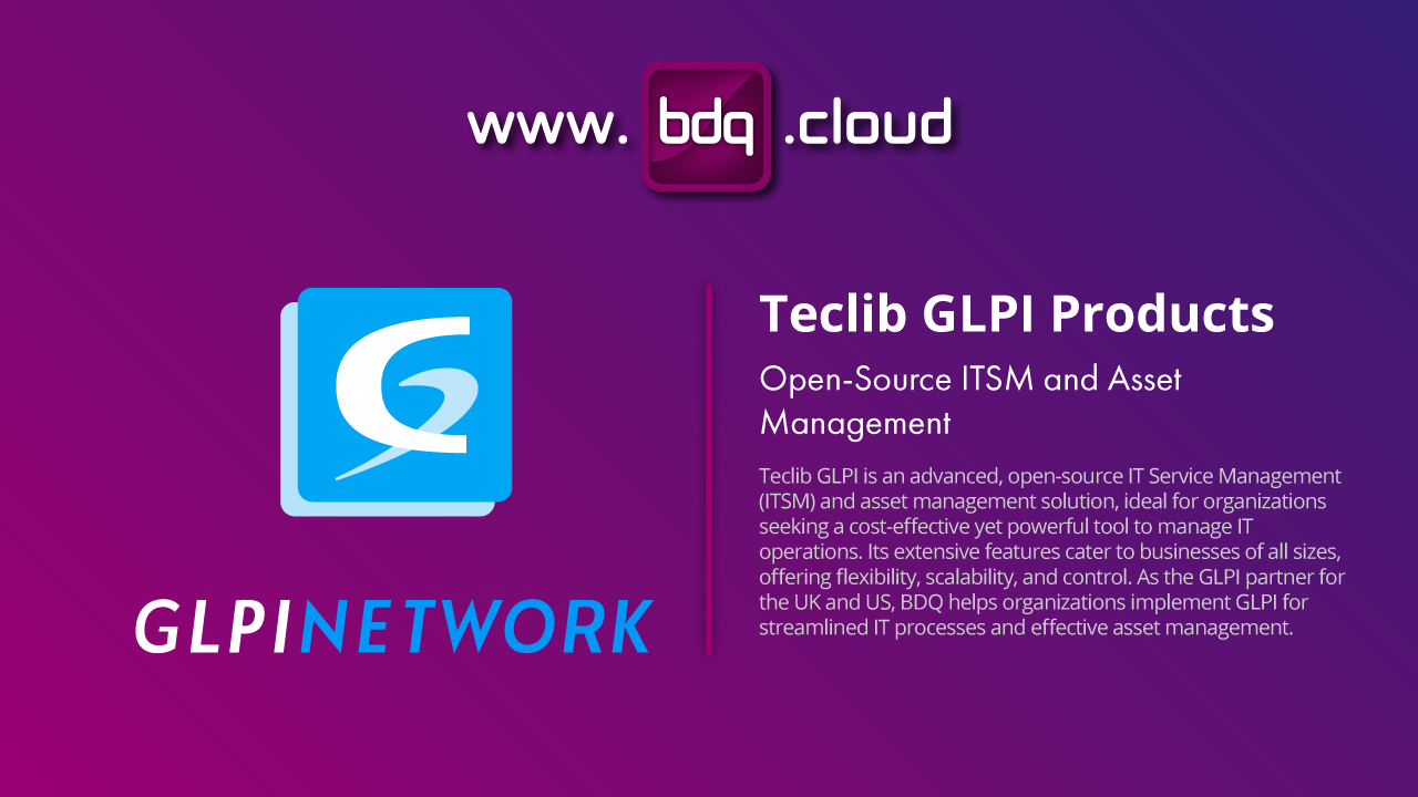 Teclib GLPI Products | BDQ